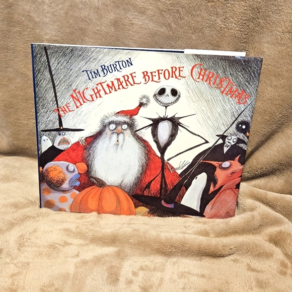 Disney | Toys | Tim Burtons Nightmare Before Christmas Hardback Book ...